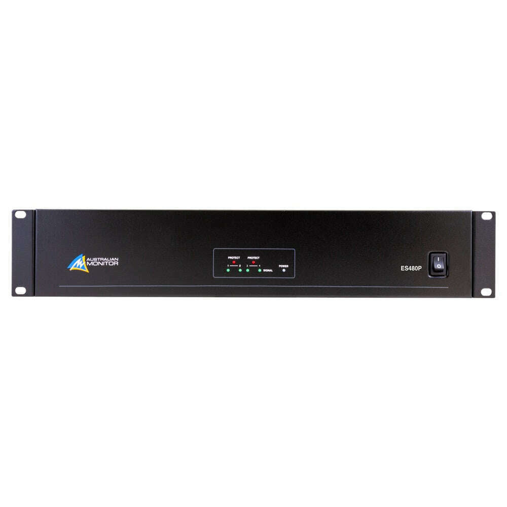 Australian Monitor ES480P 4x 80 watt Power Amplifier