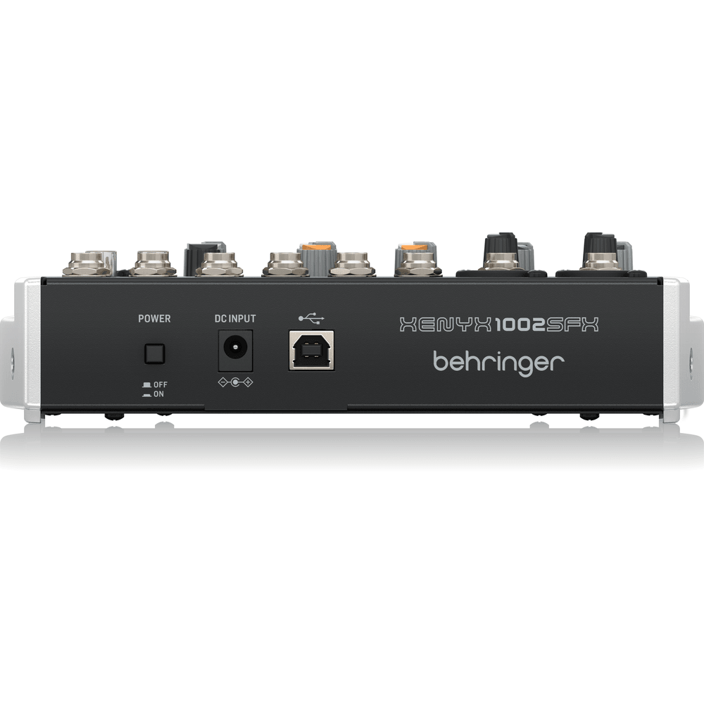 Behringer XENYX 1002SFX 10-Input Mixer with USB & FX