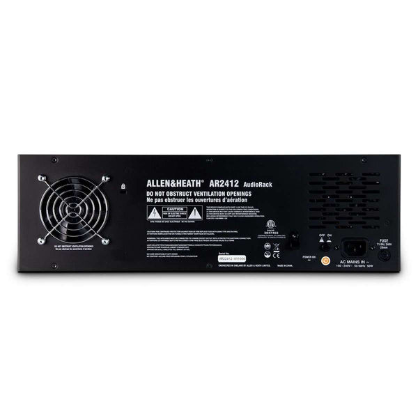 Allen & Heath AR2412 Audio Rack/Stage Box - Cannon Sound And Light