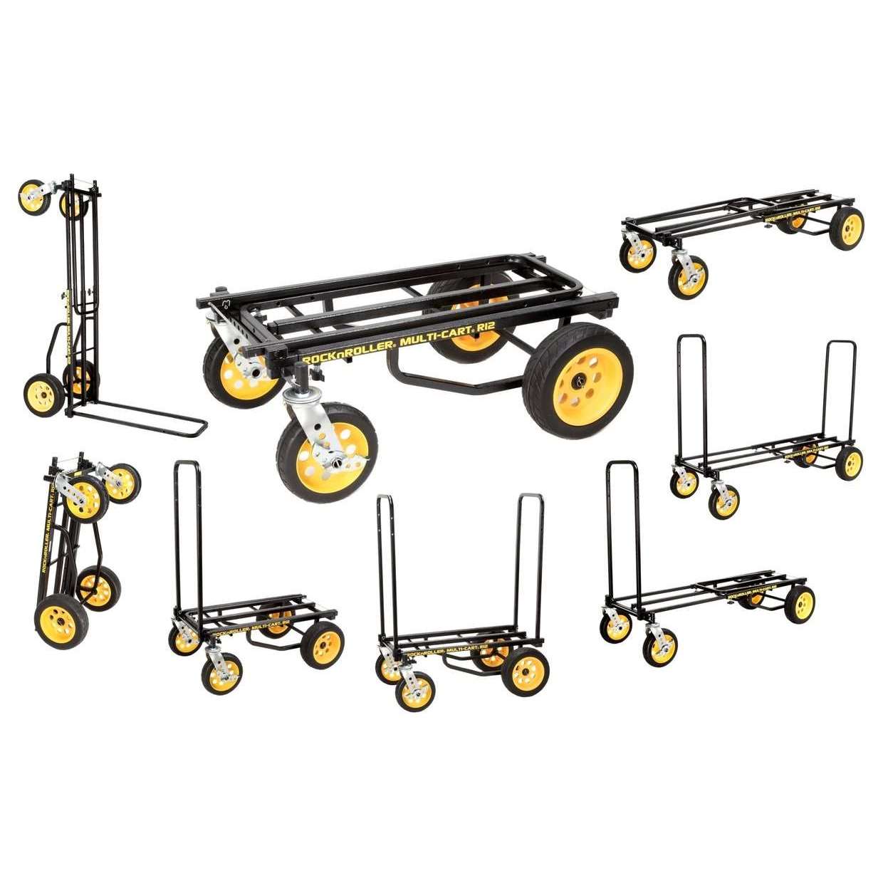 RocknRoller® Multi-Cart® 8-in-1 Equipment Transporter MC-R12 - Cannon ...