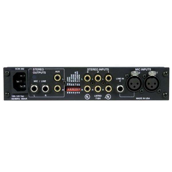 Shure SCM262 5 Channel Stereo Microphone Mixer