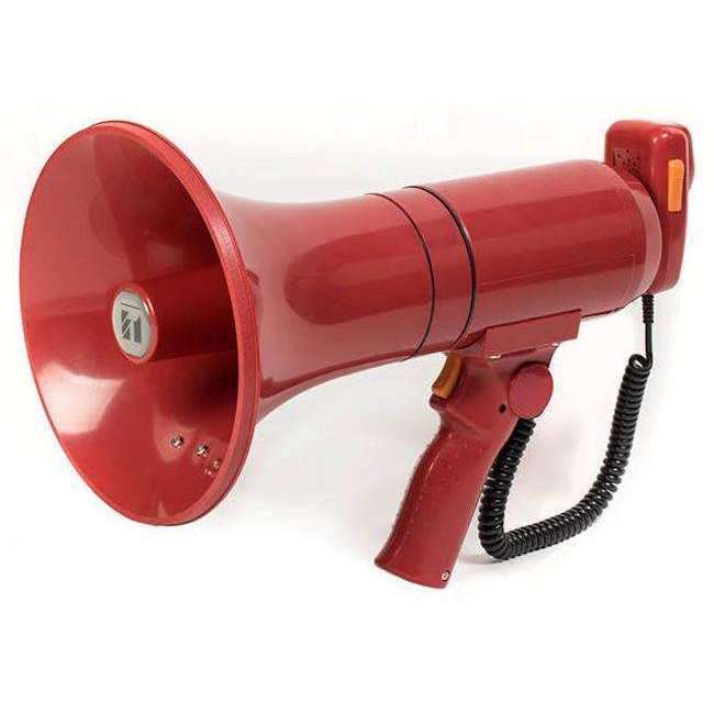 TOA ER3215S 15W Hand Grip Megaphone with Mic & Siren